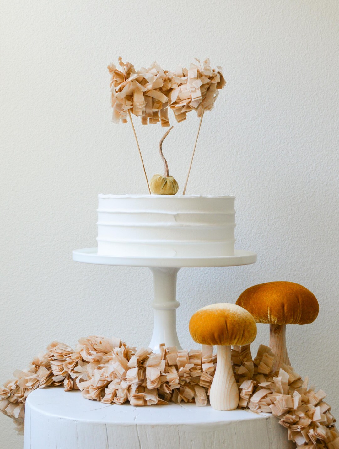 Fete Fringe Cake Topper by Potter + Butler - Etsy