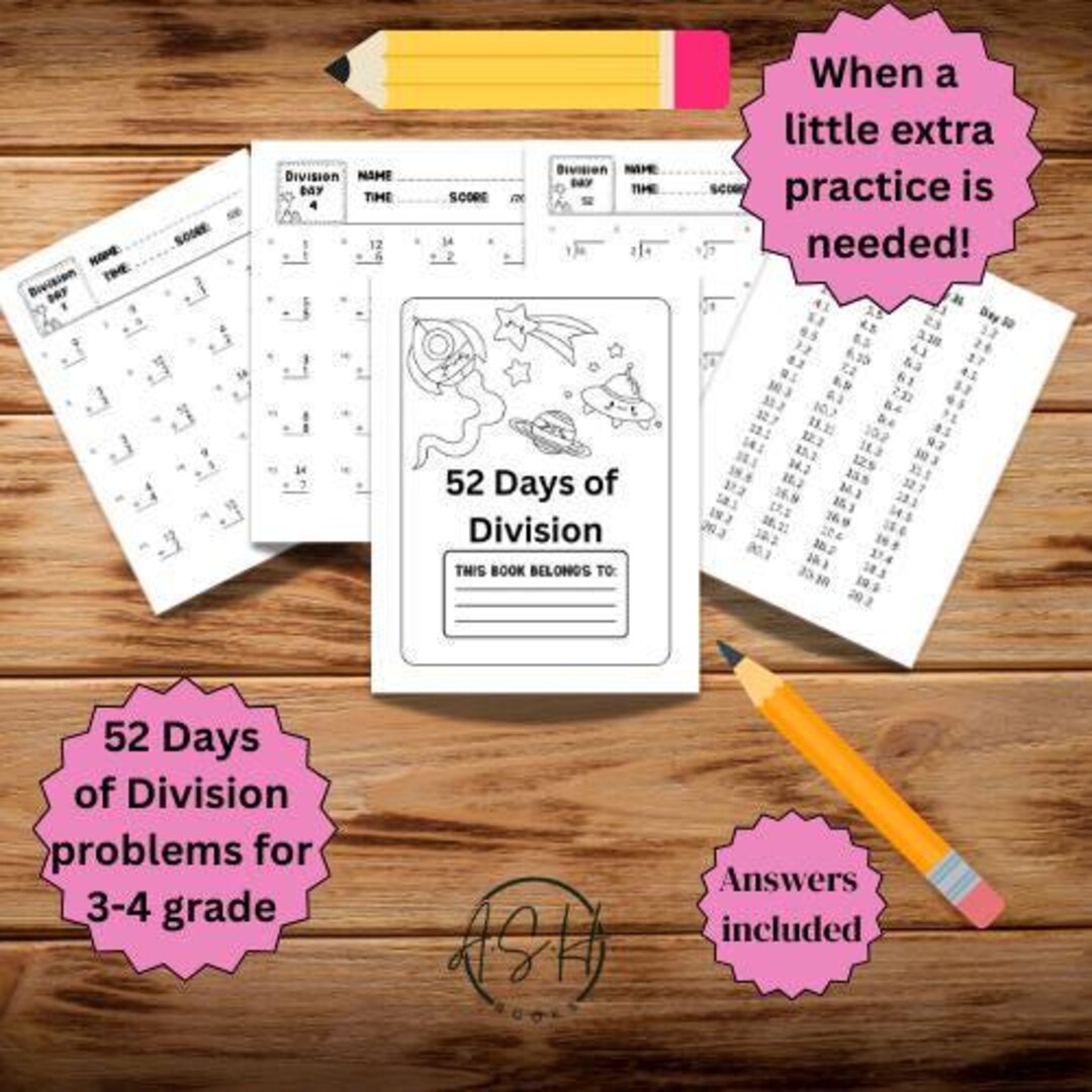 Division Worksheet Pdf Printable Math Practice Worksheets Third Grade ...