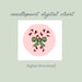 Candy Cane Needlepoint Chart - Ornament Design: PDF Digital Pattern ...