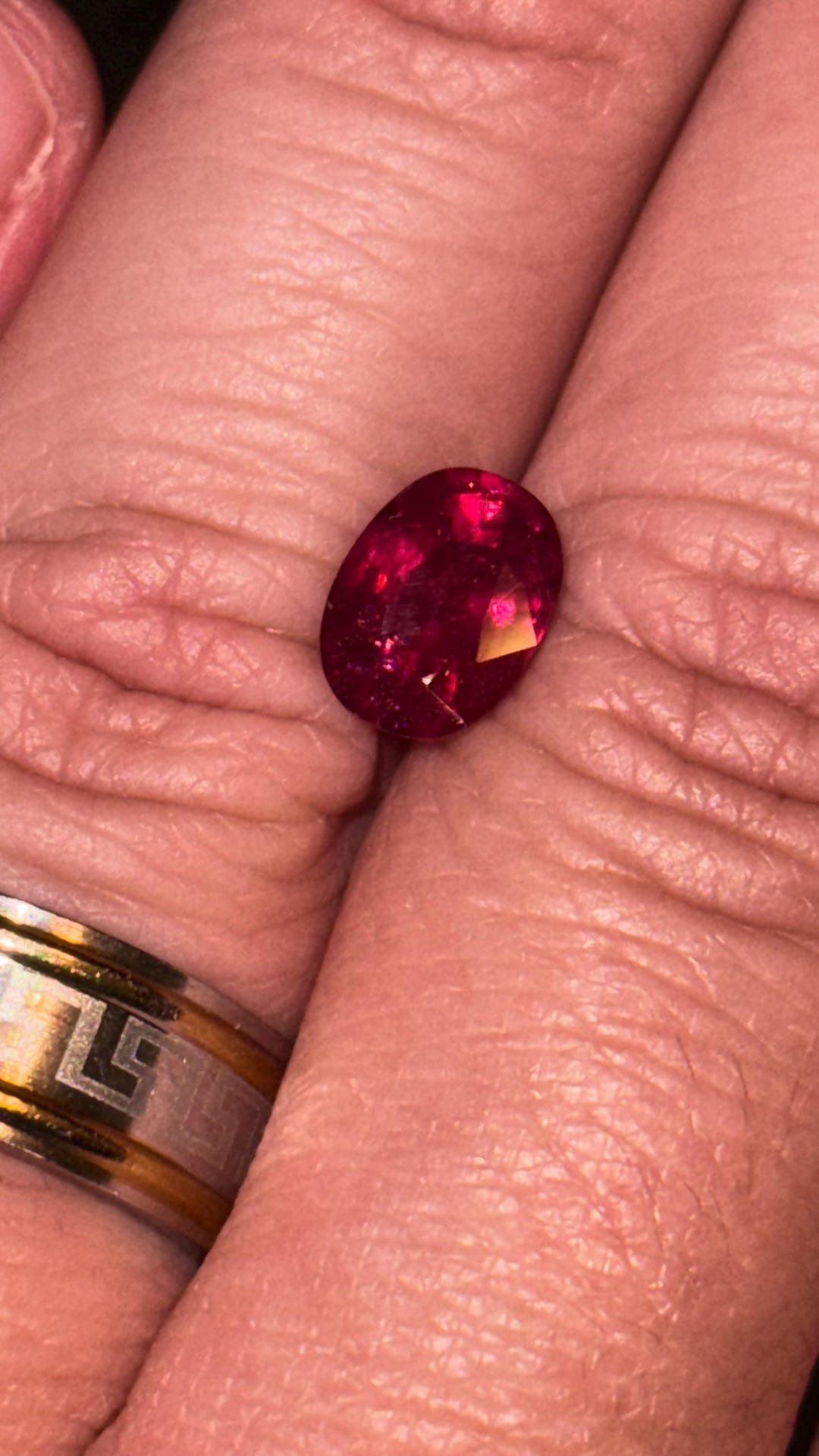 Natural Burma Ruby UNTREATED 3.42CT - Etsy