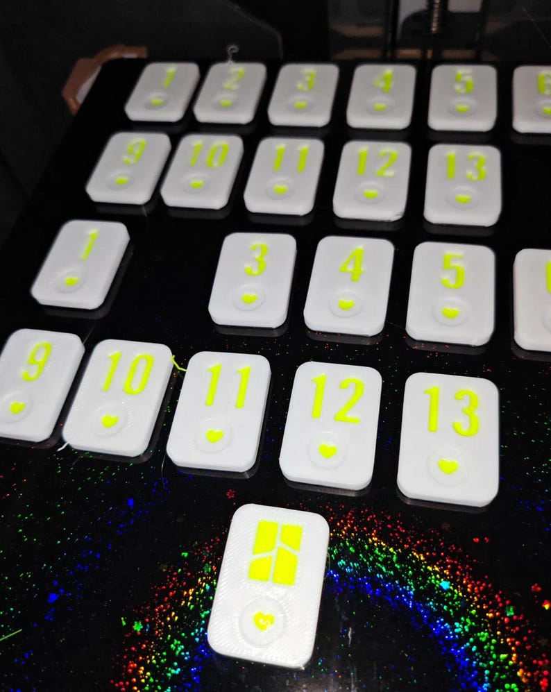 3D Printable Okey / Rummikub Game Set – Full Tiles, Racks & Dice – STL ...