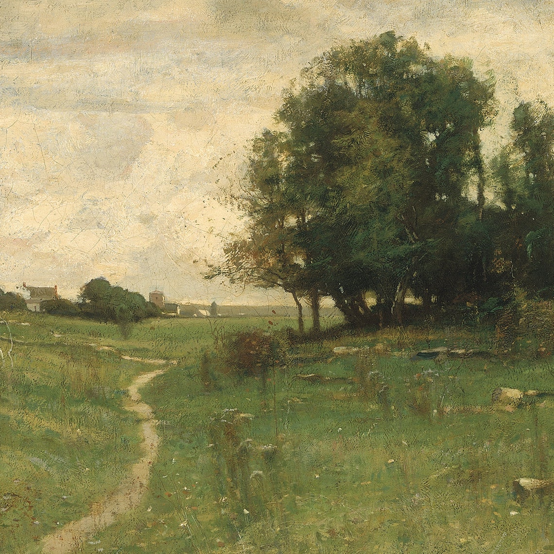 Landscape Print Vintage Art 8x10 Print Farmhouse Wall Art | Etsy