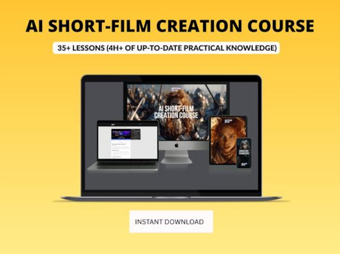 Create CINEMATIC AI Short Film One Weekend | No Film School No Gear No ...