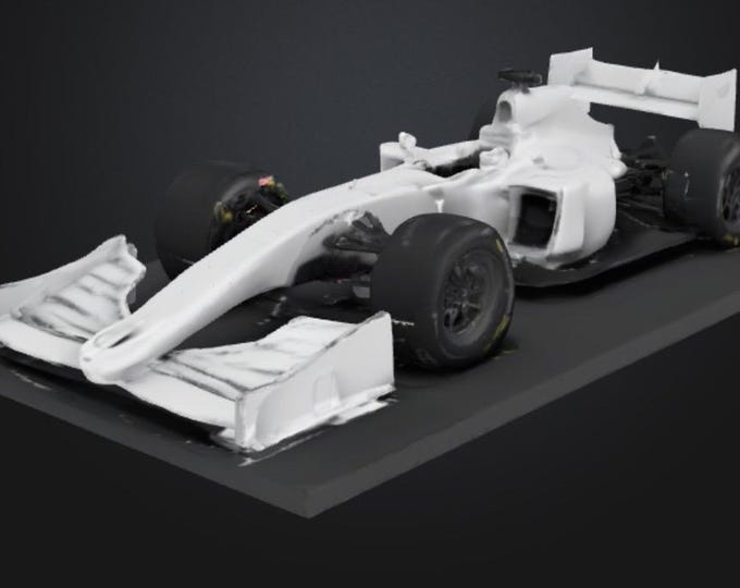 F1 Outline STL File for 3D Printing | 3D Printable Formula 1 Wall Art ...