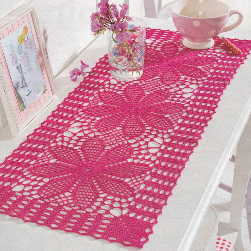 Knit Table Runner - Etsy