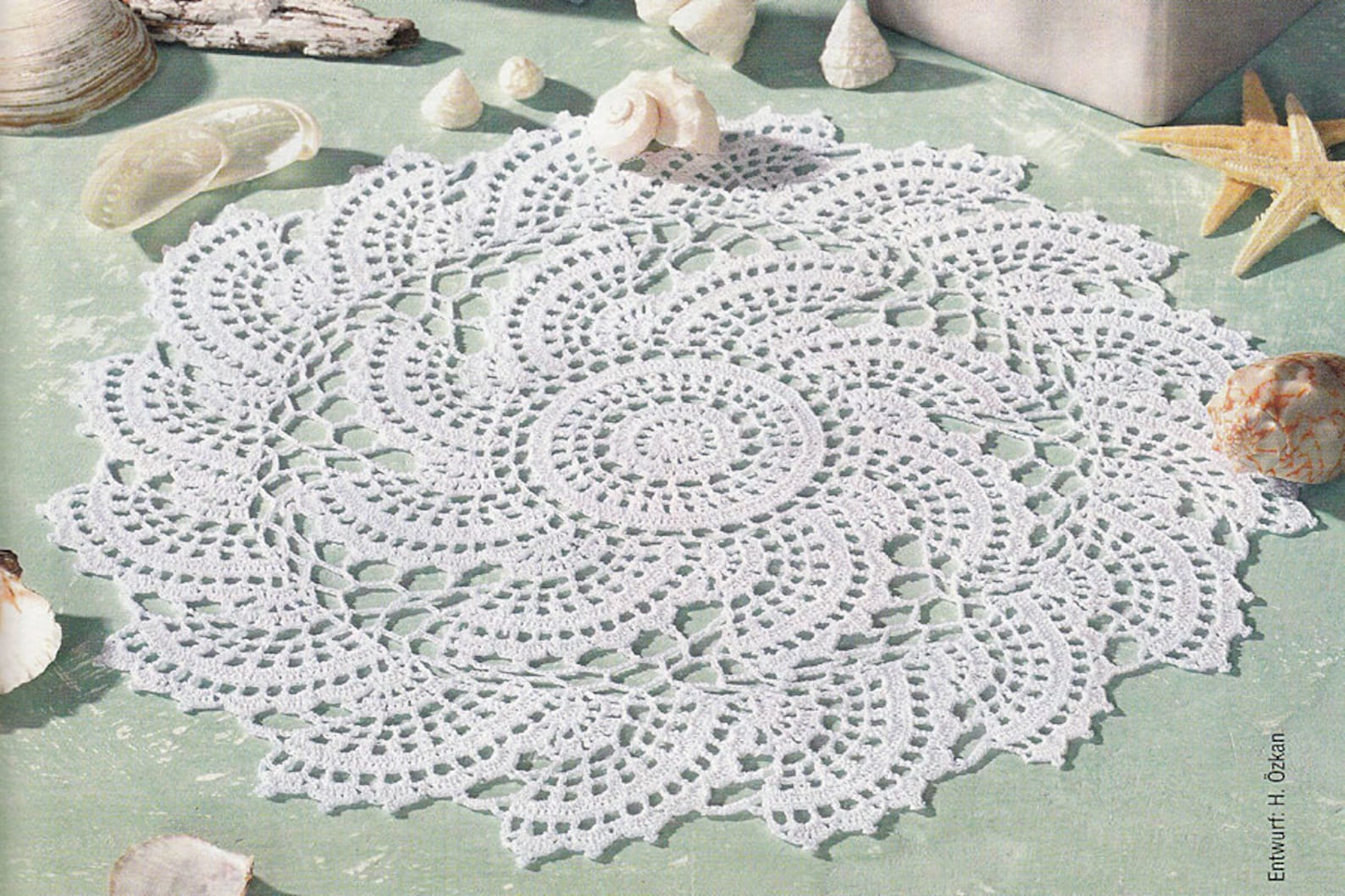Floral Filet Crochet Pattern Vintage Lace Tablecloth Runner PDF Doily ...