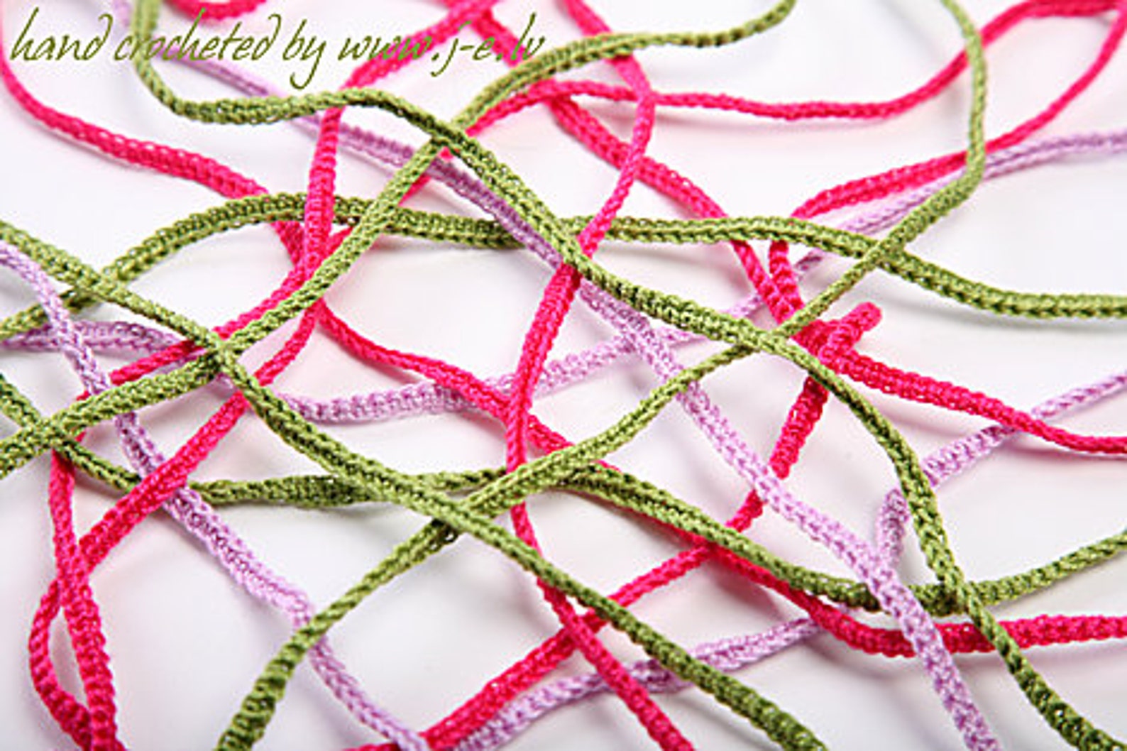 100 Crochet Hand Made Ribbons Jewelry Making 1 Meter Long - Etsy
