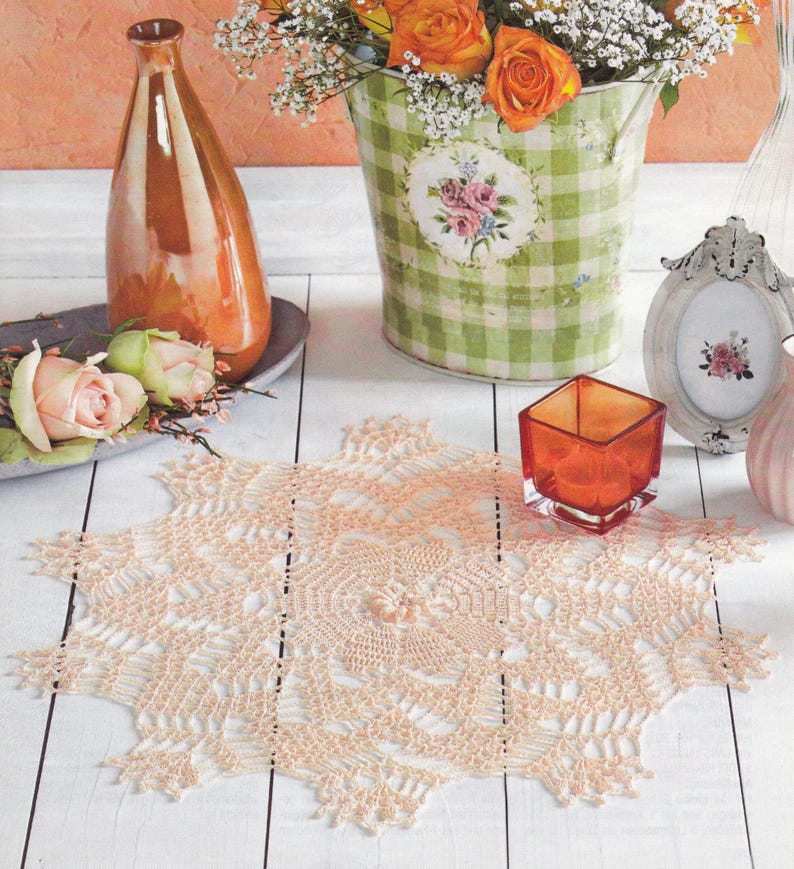 Magazine Dekoratives Hakeln 2015_124 Journal Crochet Pattern for Filet ...