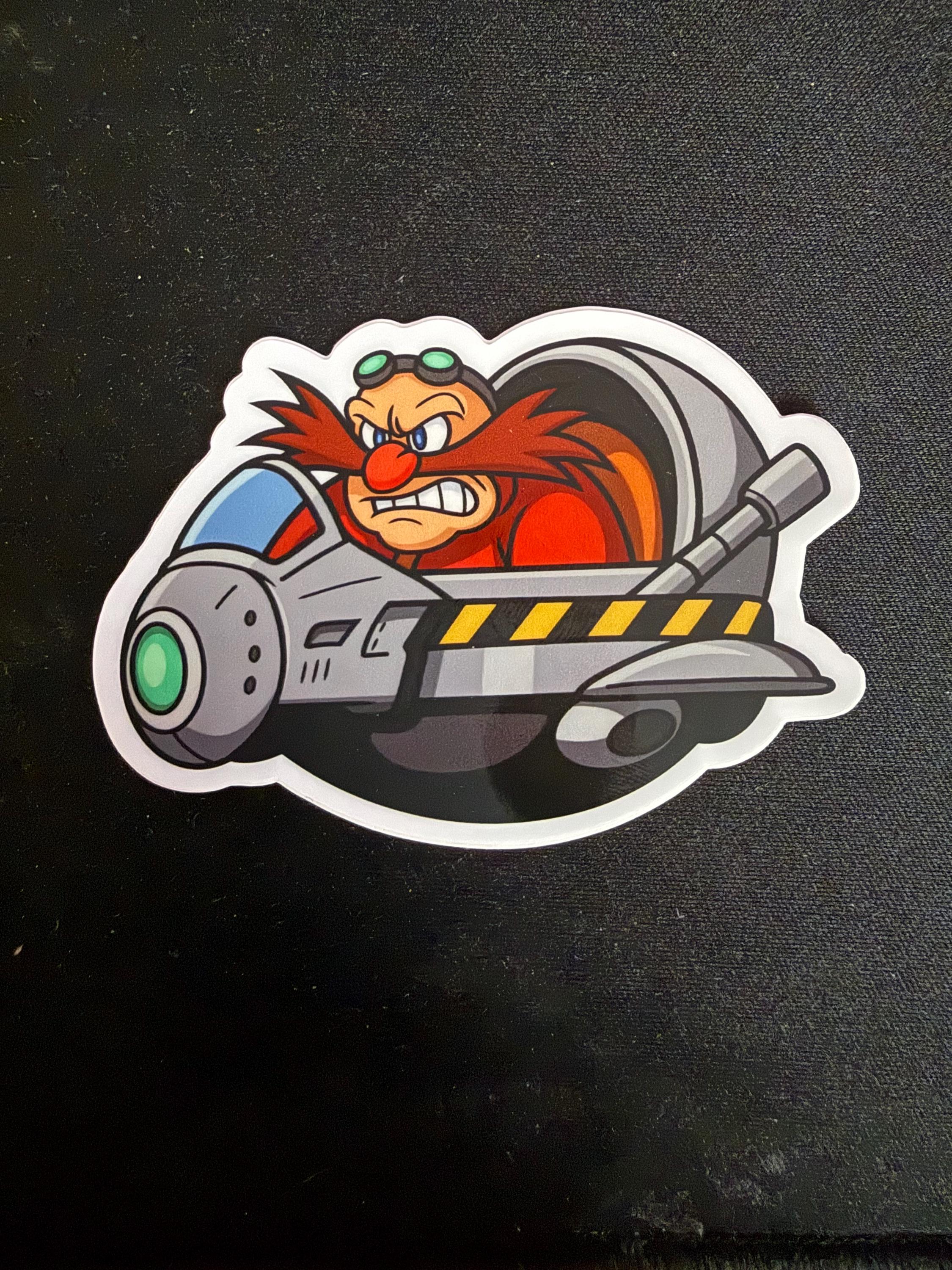 Dr. Eggman Sticker - Etsy