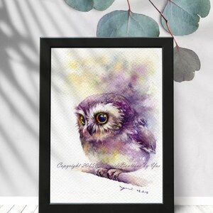 PRINT Twinkle Eye Watercolor Painting 7.5 X 11 Hand - Etsy