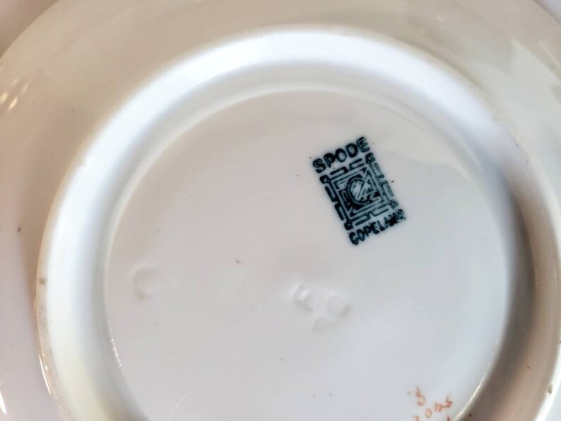 Antique Spode Copeland Demitasse Cups and Saucers Set of 5 - Etsy