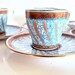 Antique Spode Copeland Demitasse Cups and Saucers Set of 5 - Etsy
