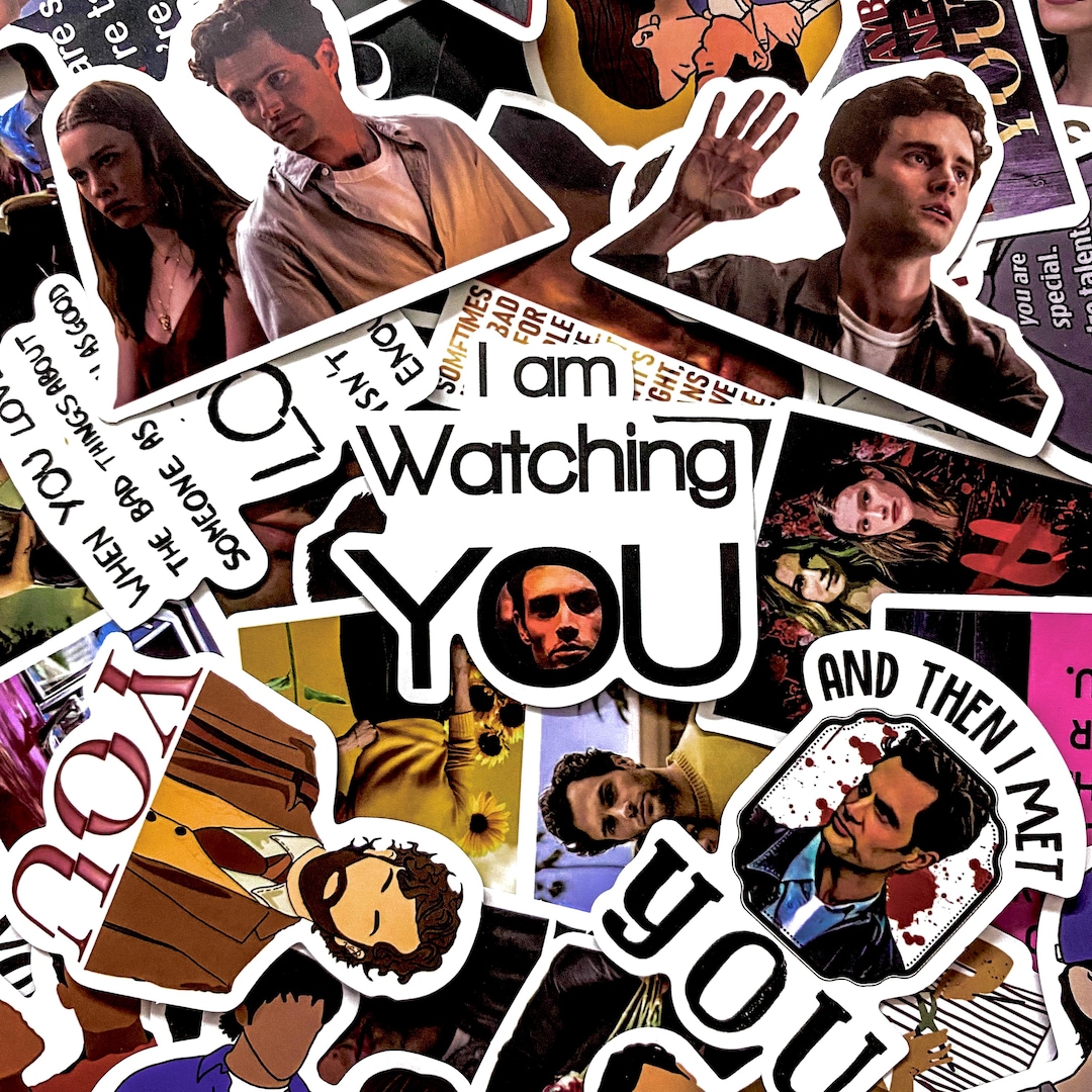 Pack of 50 Stalker-themed Stickers, Joe-goldberg Meme Stickers ...