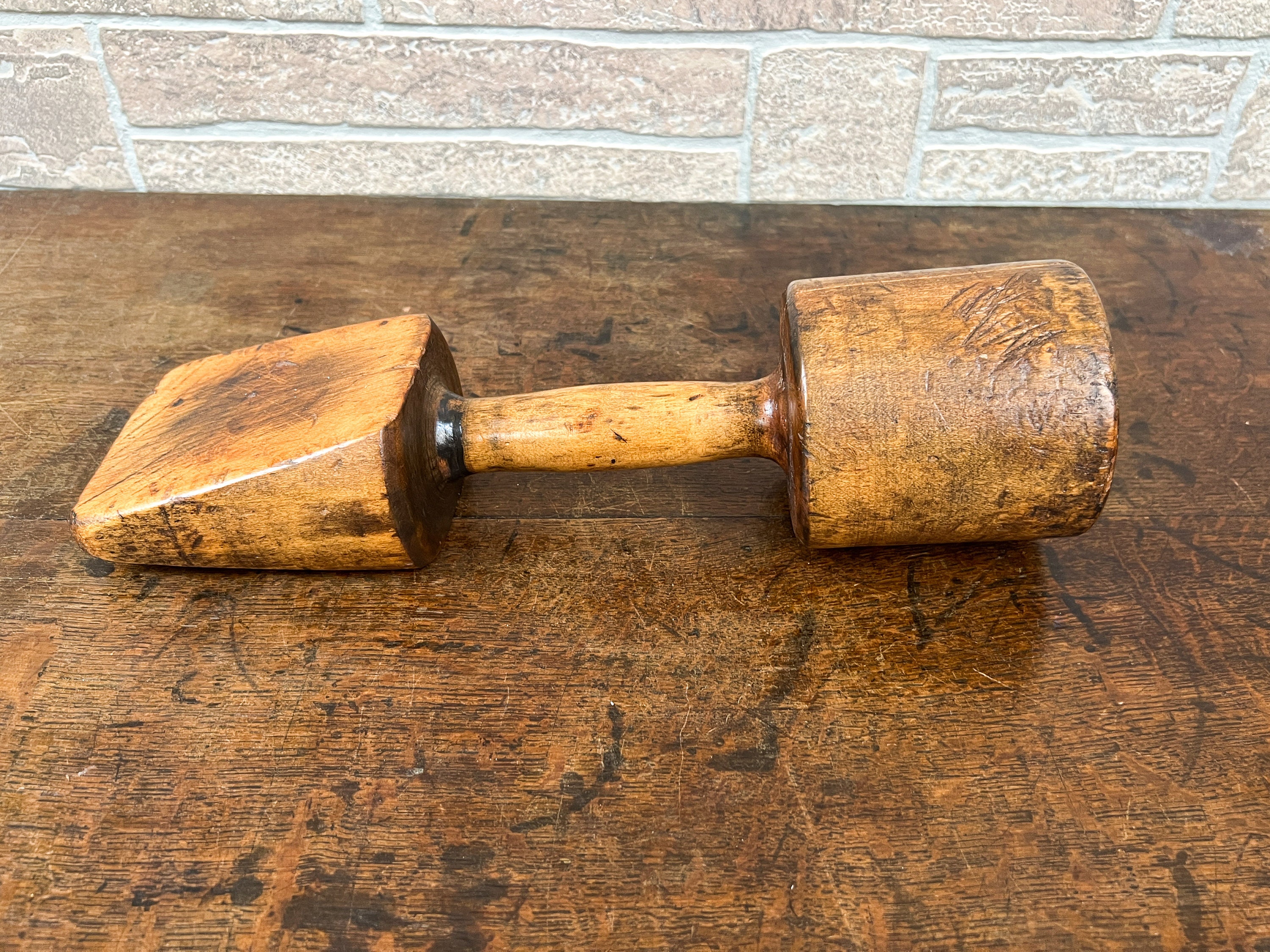 Antique Large Wooden Iron Foundry Sand Casting Tamper Tool. - Etsy