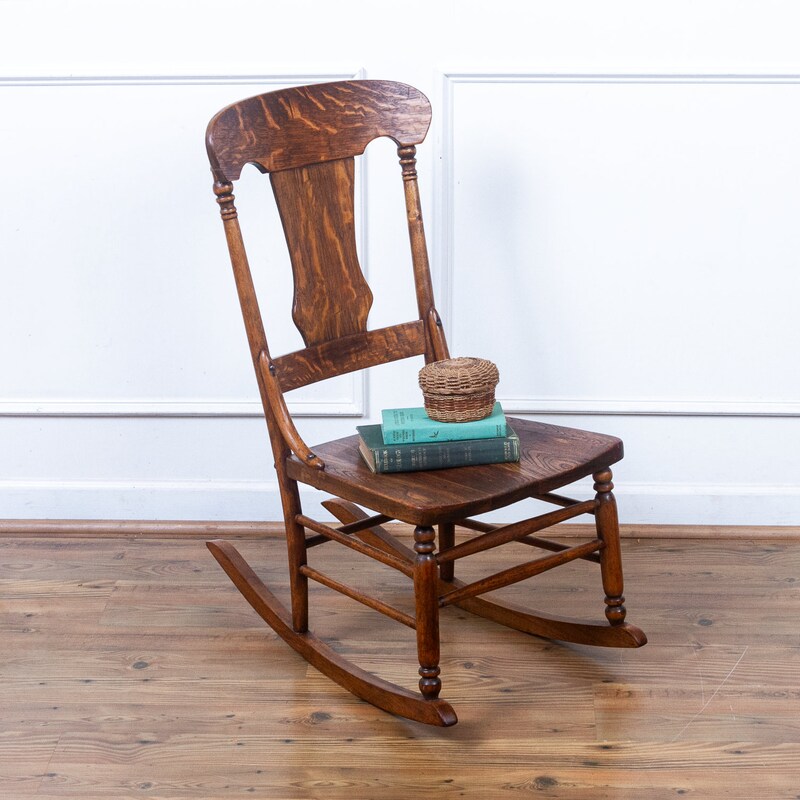 Antique Rocking Chair - Etsy