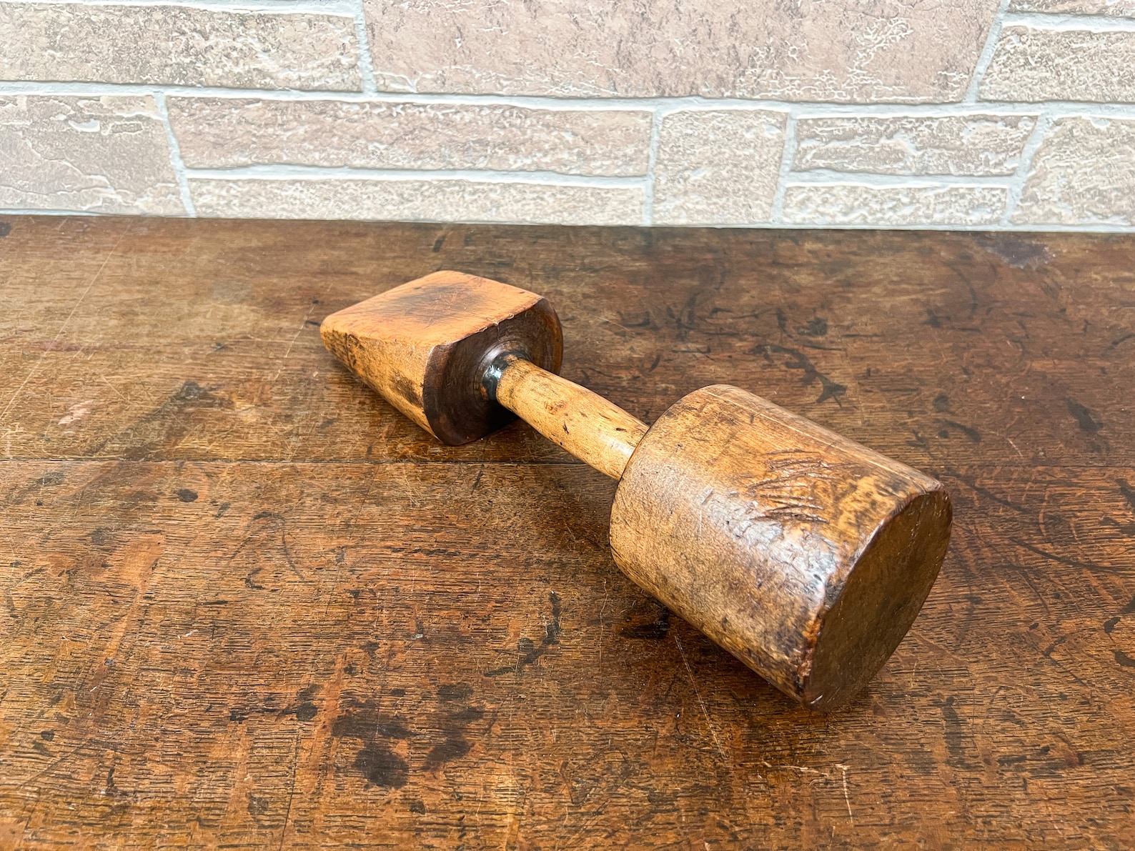 Antique Large Wooden Iron Foundry Sand Casting Tamper Tool. - Etsy