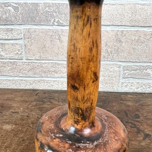 Antique Large Wooden Iron Foundry Sand Casting Tamper Tool. - Etsy