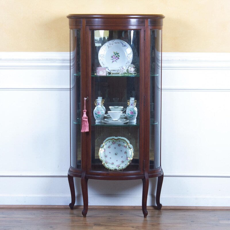 Small Curio Cabinet - Etsy