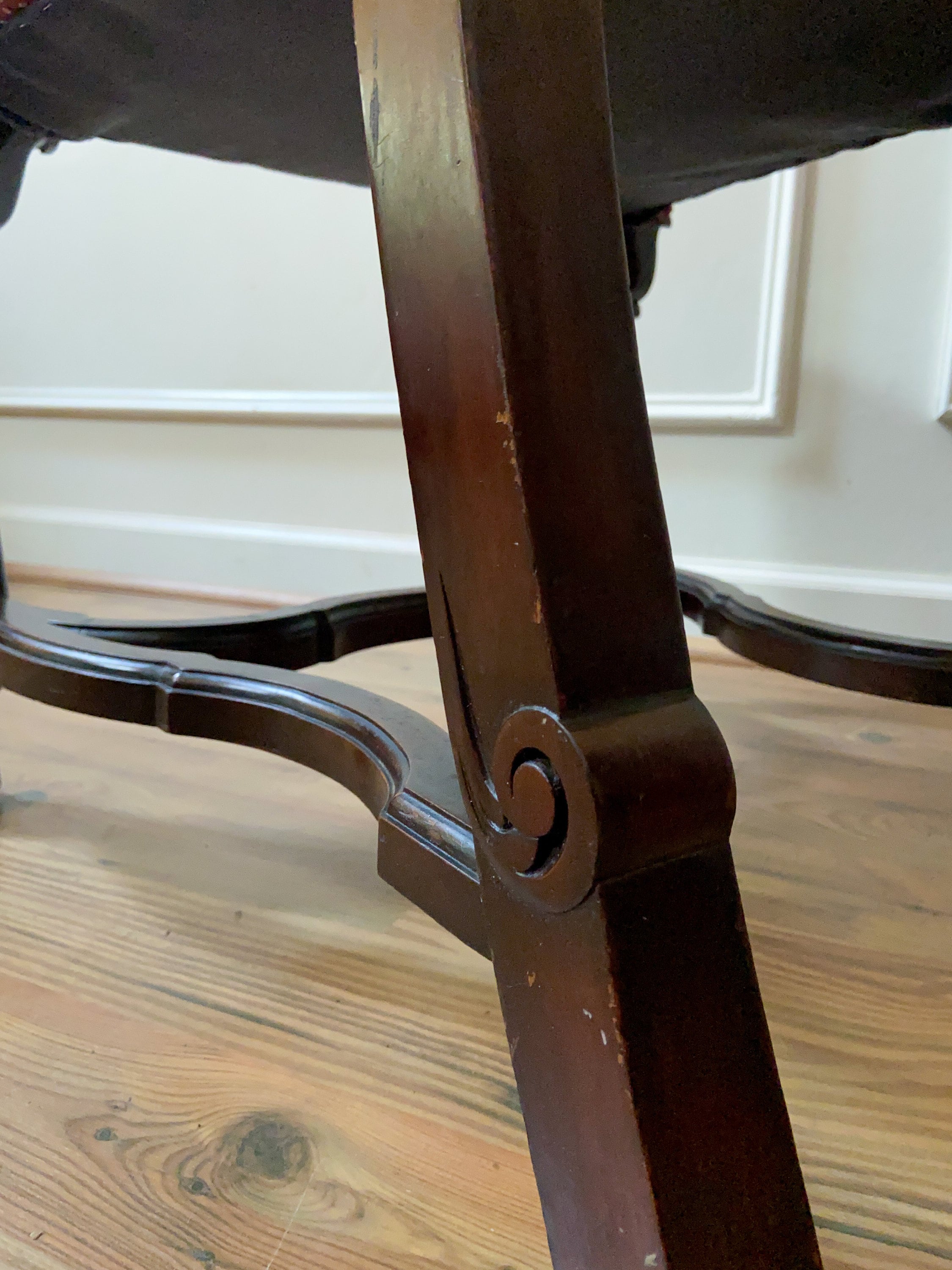 Antique Heavily Carved Hoof Foot Side Chair - Etsy