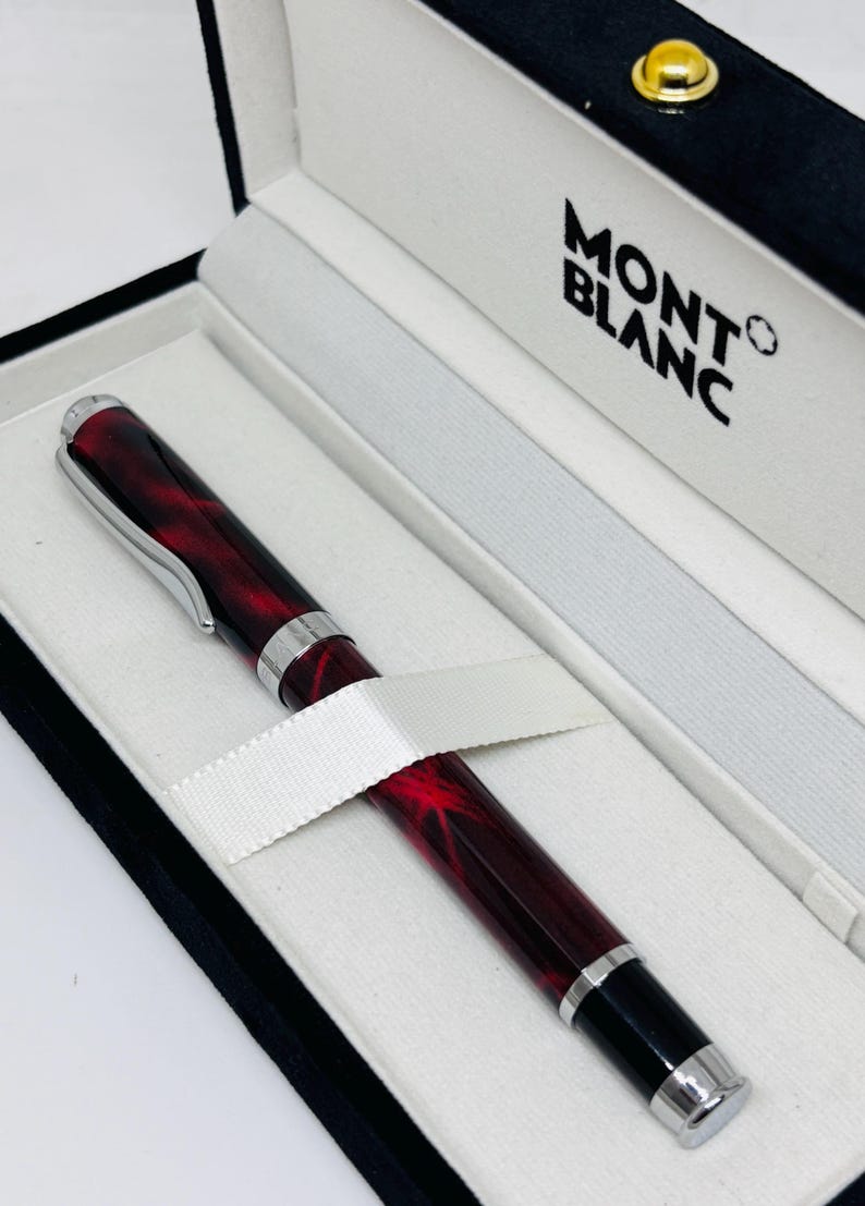 Vintage Luxury Montblanc Ballpoint Pen in Presentation Box Shipping ...
