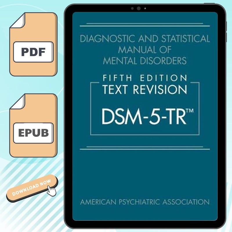 Dsm 5tr Diagnosis - Etsy
