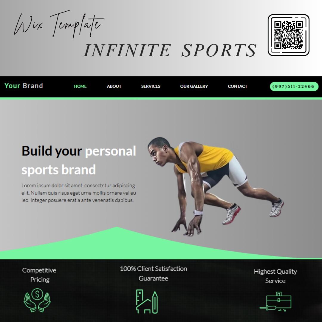 Editable Sports WIX Website Templates for Coaches & Teams – WIX ...