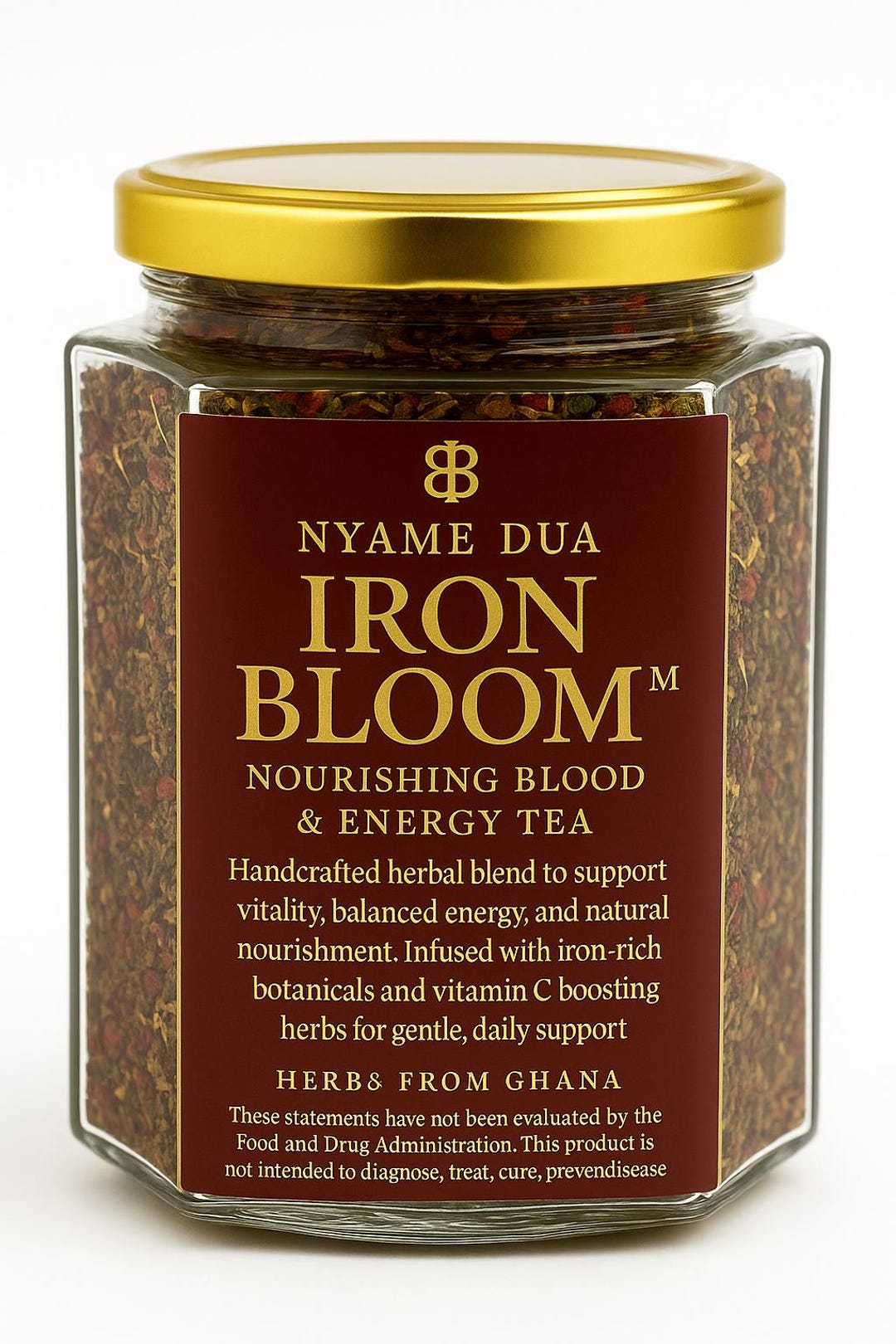 Iron Bloom™ – Herbal Tea for Vitality & Wellness | Iron-rich Blend | - Etsy