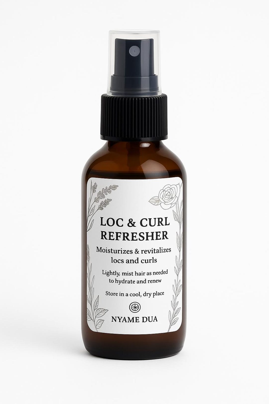 Natural Curl & Loc Refresher Spray | Hydrating Curl Mist, 4 Oz - Etsy