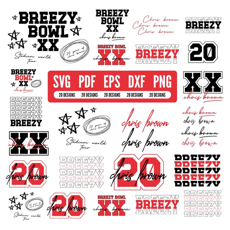 Chris Brown Signature Svg - Etsy