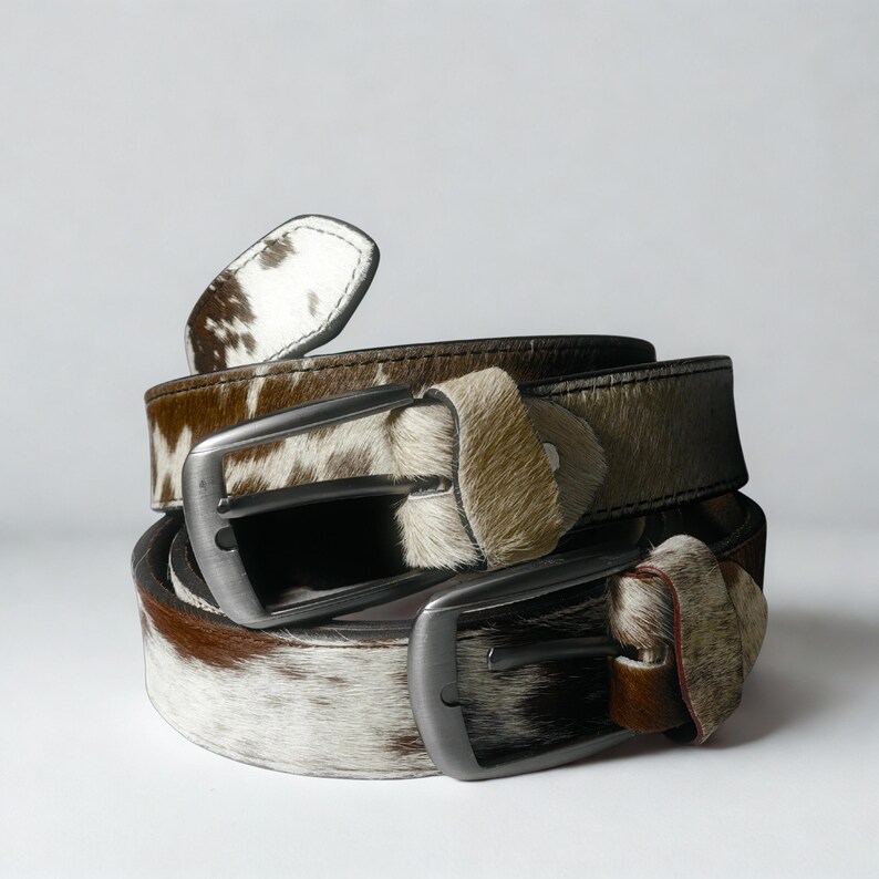 Real COWHIDE Leather Belts for Adults | Genuine Unisex | Personalized ...