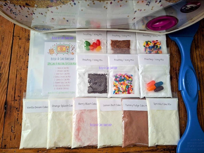 Easy Bake Oven Mixes CAKE & FROSTING Mixes – 18 Cake Frosting Ultimate ...