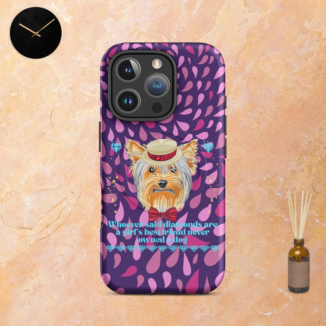 Magsafe Tough Yorkie iPhone Case - Etsy