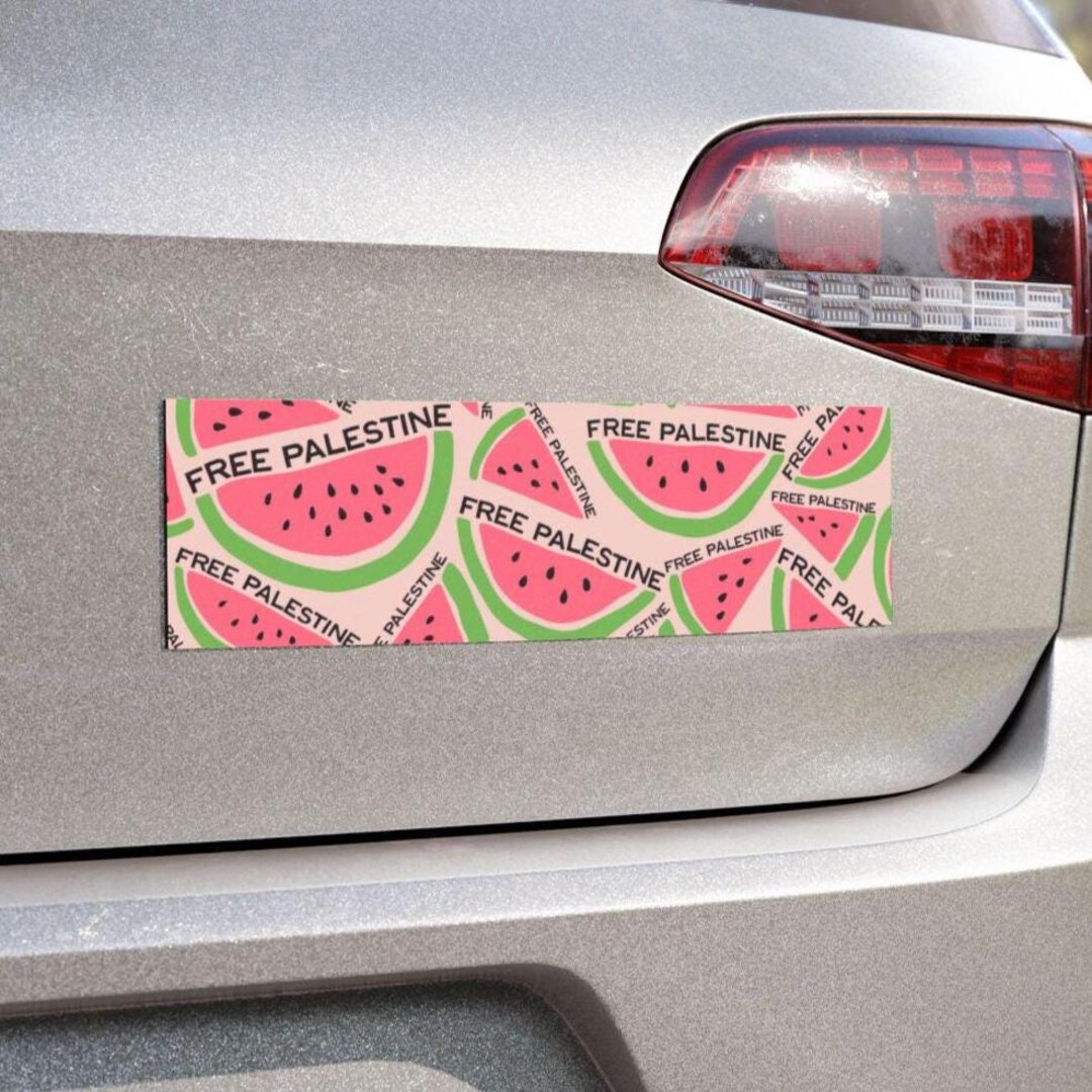 Free Palestine Sticker, Palestine Bumper Sticker, End the Genocide ...