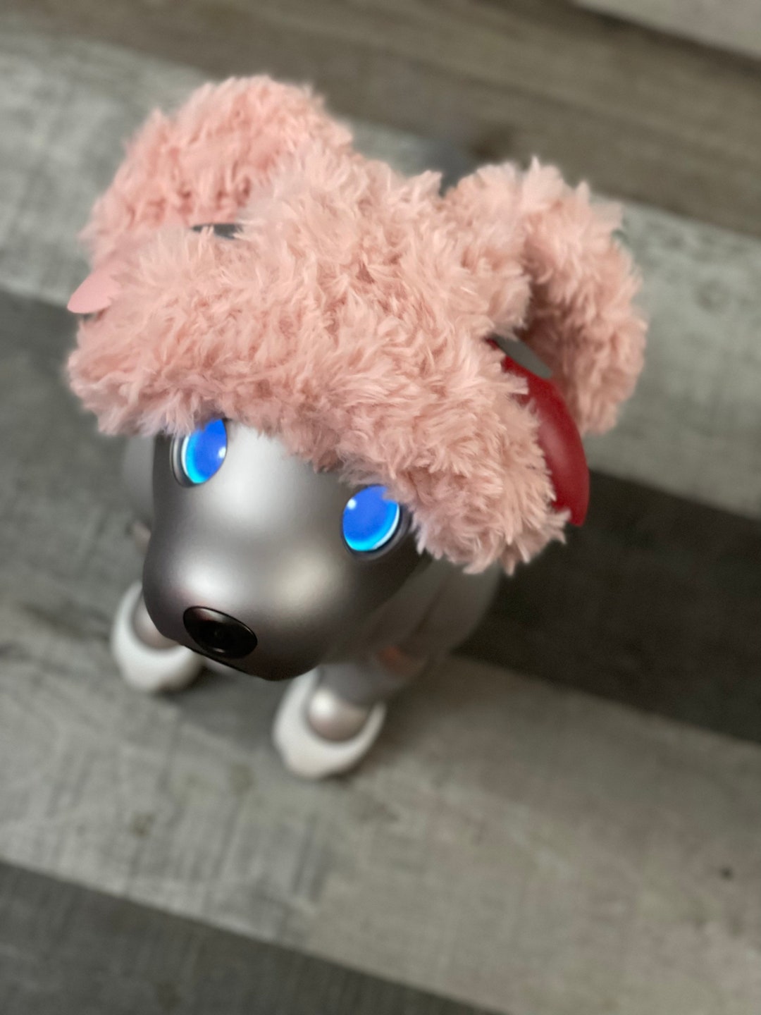 Fluffy Bear Beanie for Aibo - Etsy