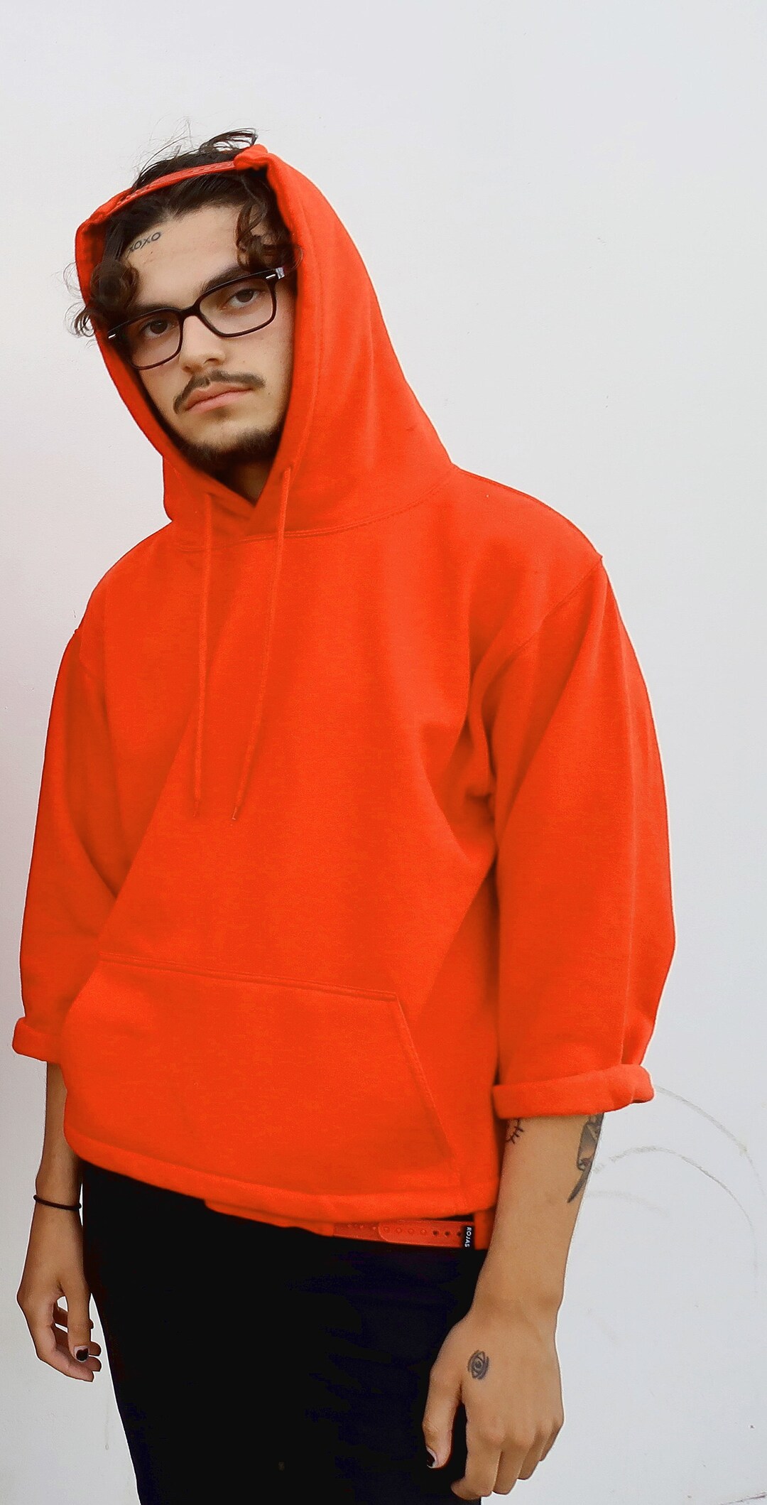 Snapback Fleece Hoodie: Brushed Cotton Poly, Limited Edition - Etsy