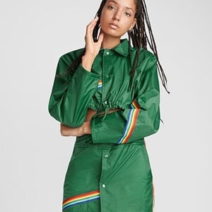 Pride Jacket Rainbow, Crop Jacket Black Crop Jacket Rainbow Pride ...