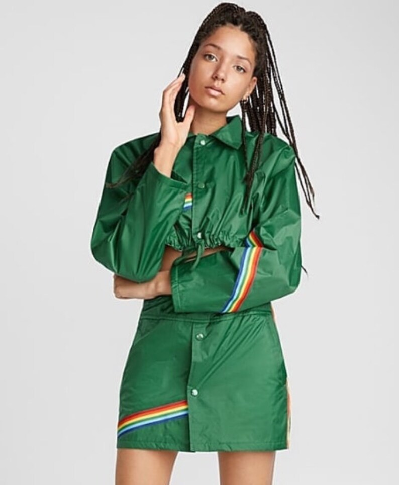 Rainbow Pride Jacket Rainbow Pride Windbreaker Rainbow - Etsy