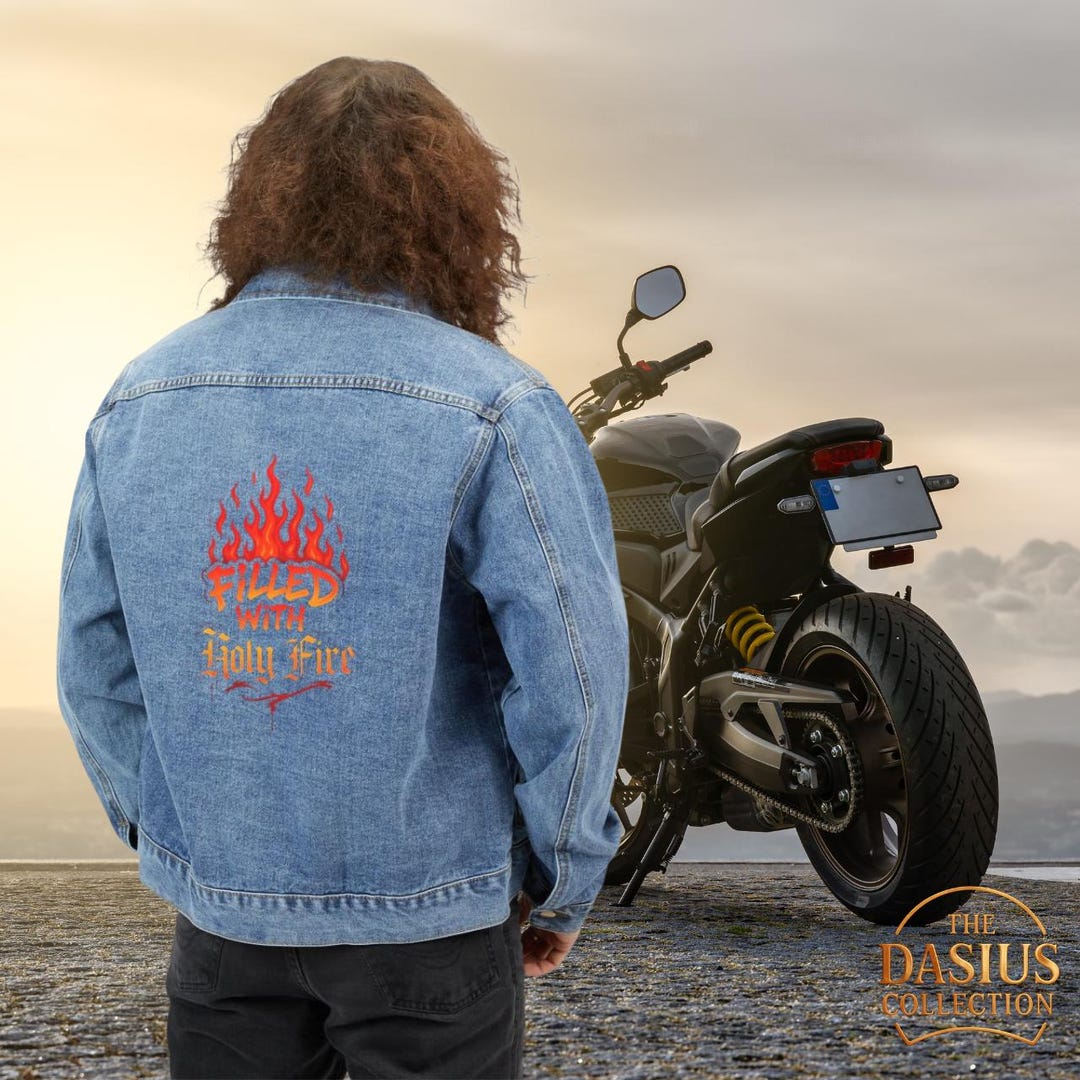 Holy Fire Denim Jacket | Dasius Collection Under New Management Apparel ...