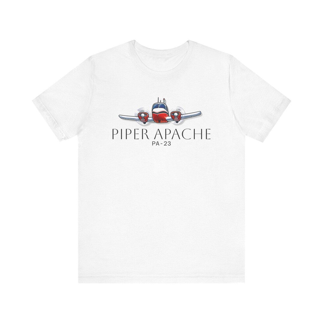 Piper Apache T-shirt for Pilot Gift for Aviation Enthusiast Shirt for ...