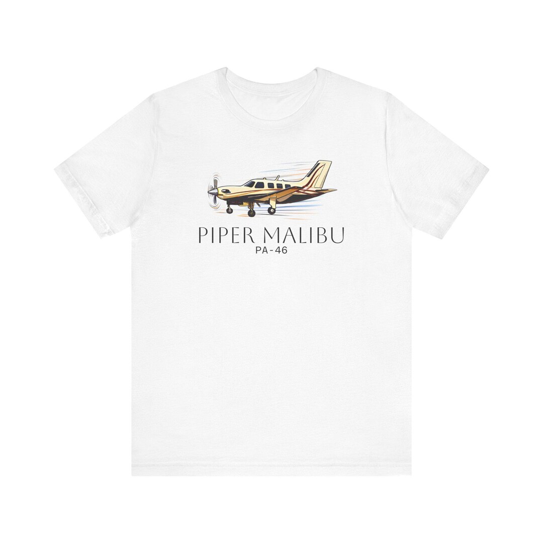 Piper Malibu T-shirt for Pilot Gift for Aviation Enthusiast Shirt for ...