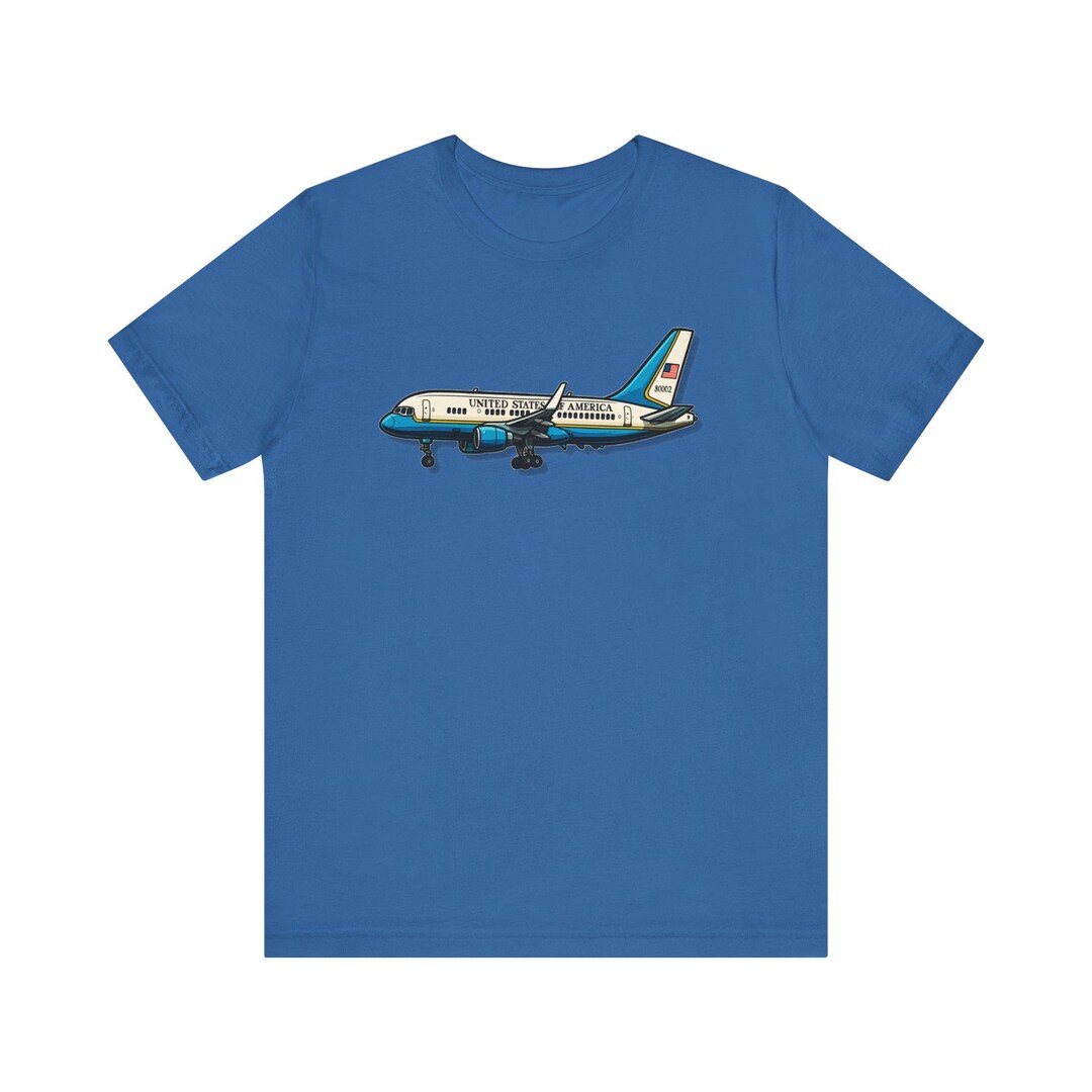 Boeing 757 USAF SAM Airplane Unisex Tee, Aircraft Graphic T-shirt ...