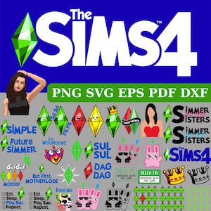 The Sims Sticker Digital Sticker Individual Png Plumbob Sims Sticker ...