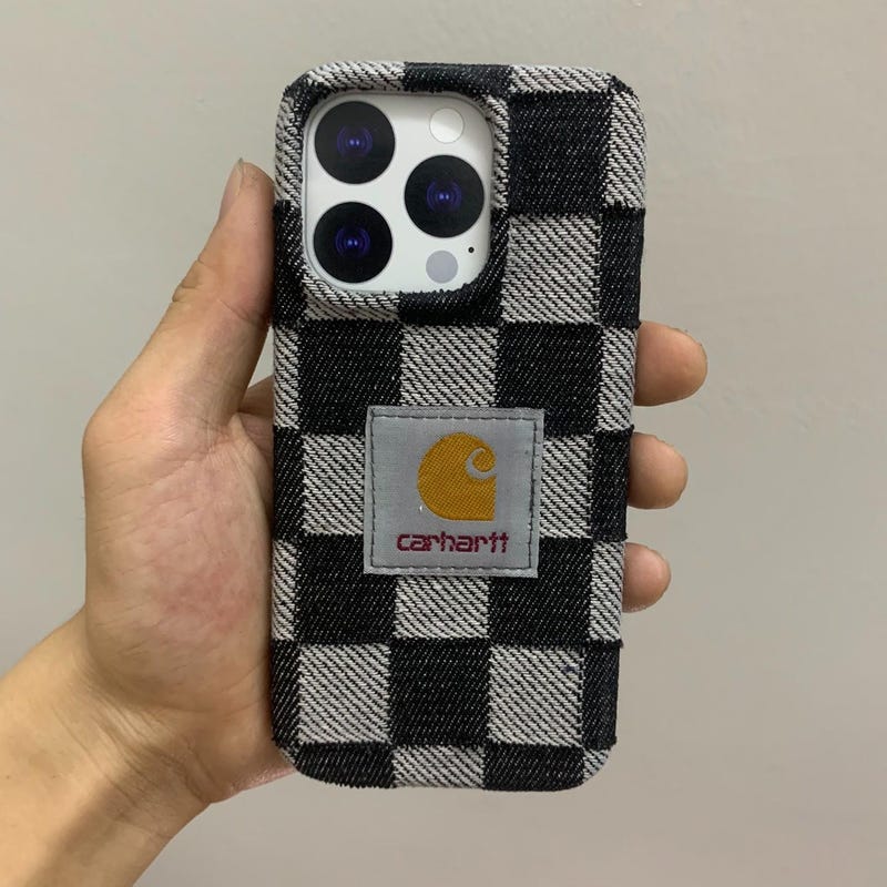Plaid Check Phone Case - Etsy UK