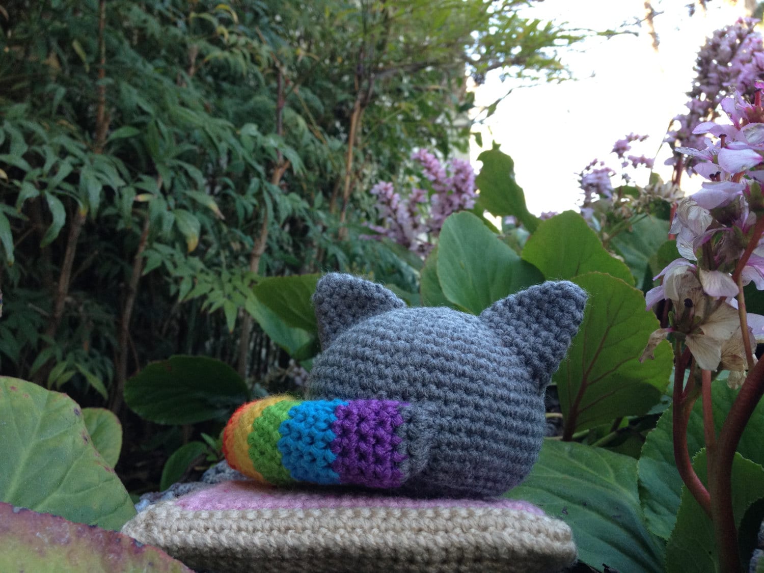 Nyan Cat Meme Crochet Pattern PDF, Amigurumi Crochet Cat, Cute Rainbow ...