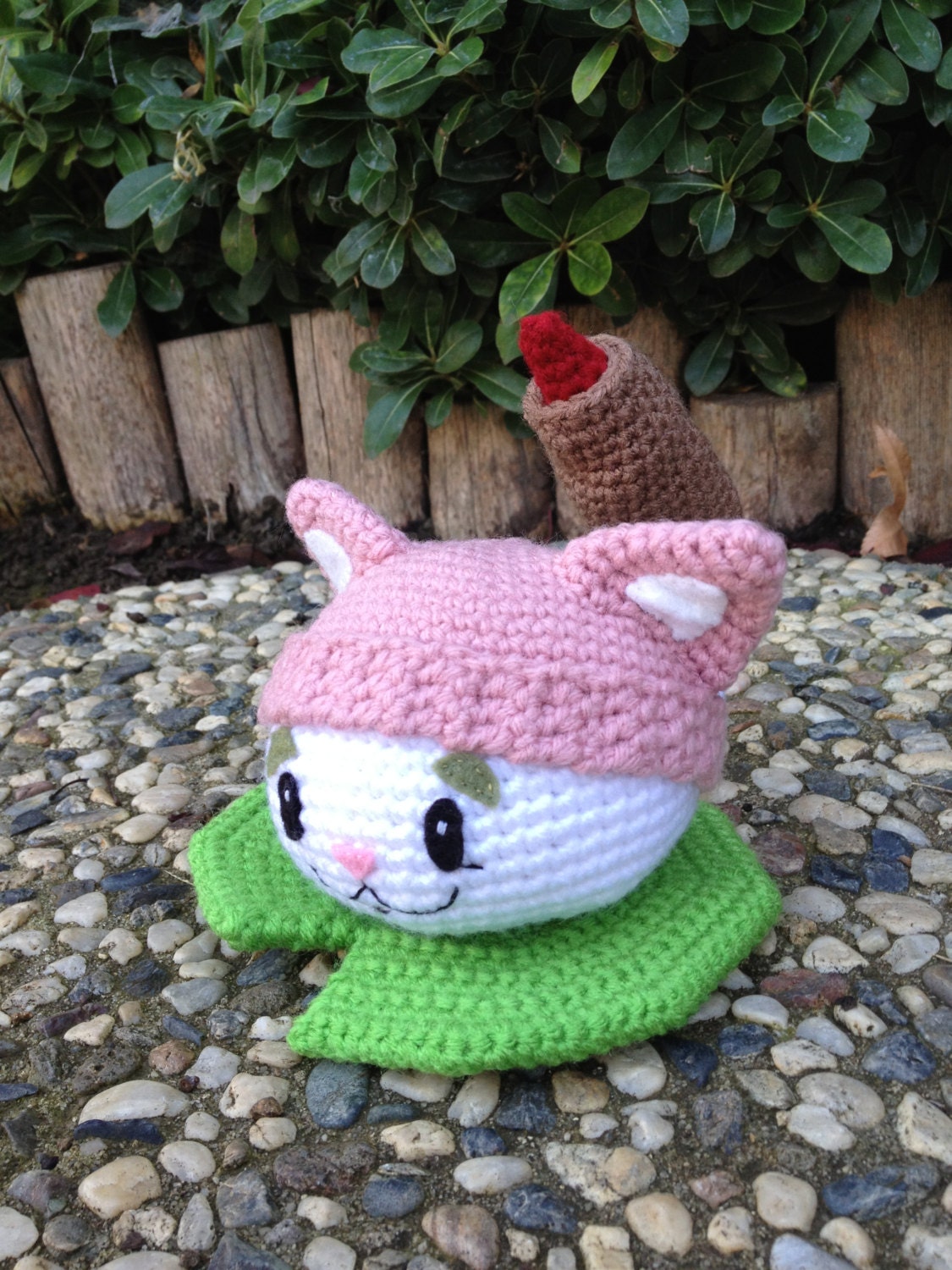 Cattail Plant Crochet Pattern, Cat Amigurumi, Unique Cat Crochet ...