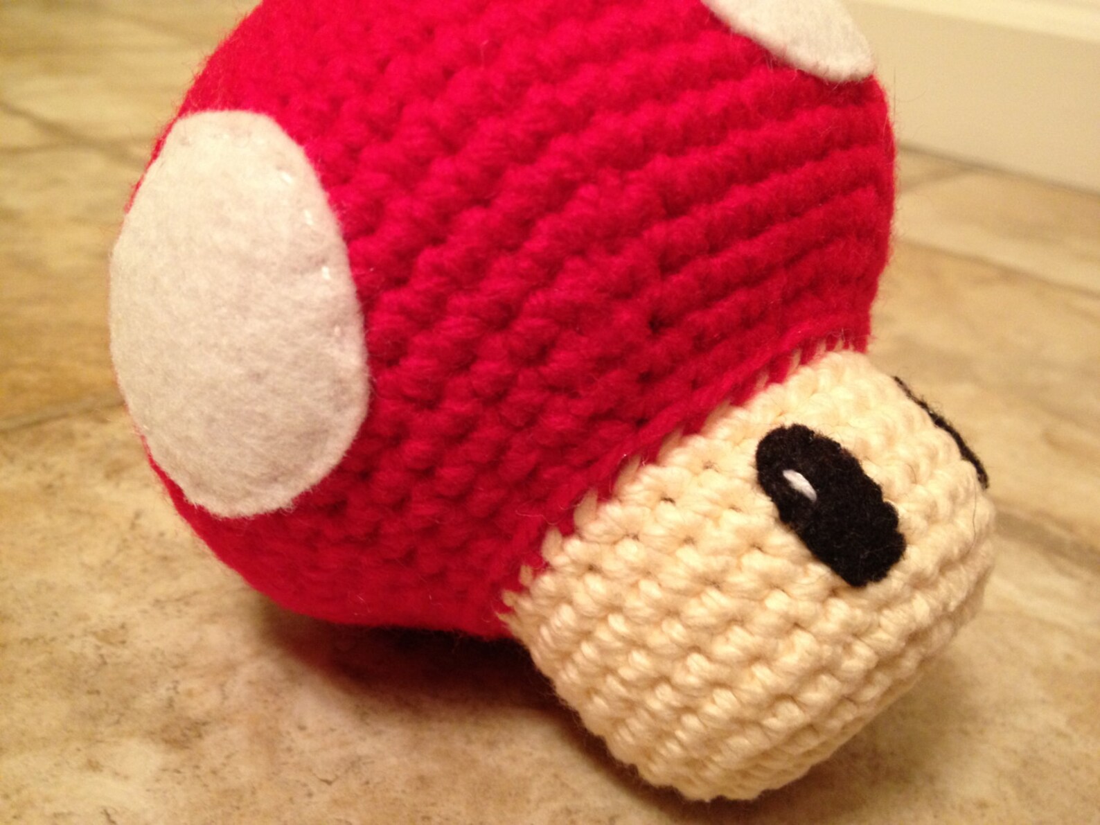 Mario Mushroom: PDF Amigurumi Crochet Pattern - Etsy