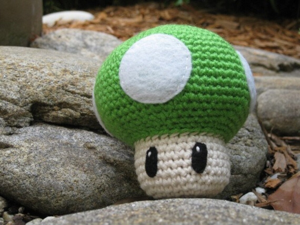 Mario Mushroom: PDF Amigurumi Crochet Pattern - Etsy