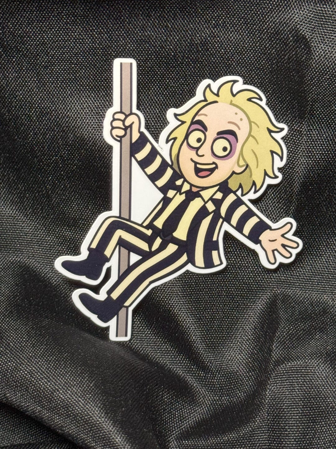 Beetlejuice Pole Dancing Sticker - Etsy