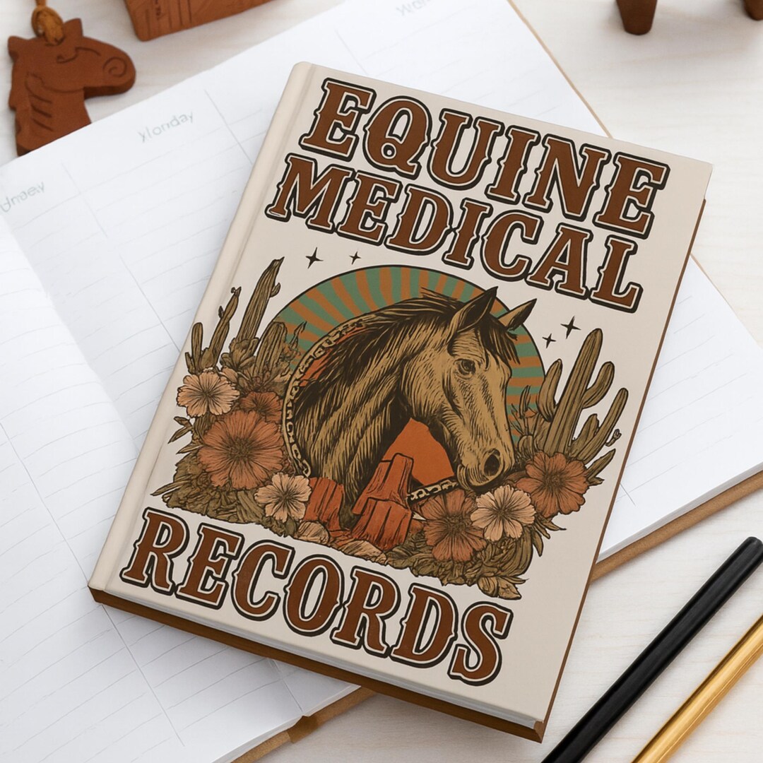 Equine Medical Records Journal — Horse Health Log, Vaccination and Vet ...