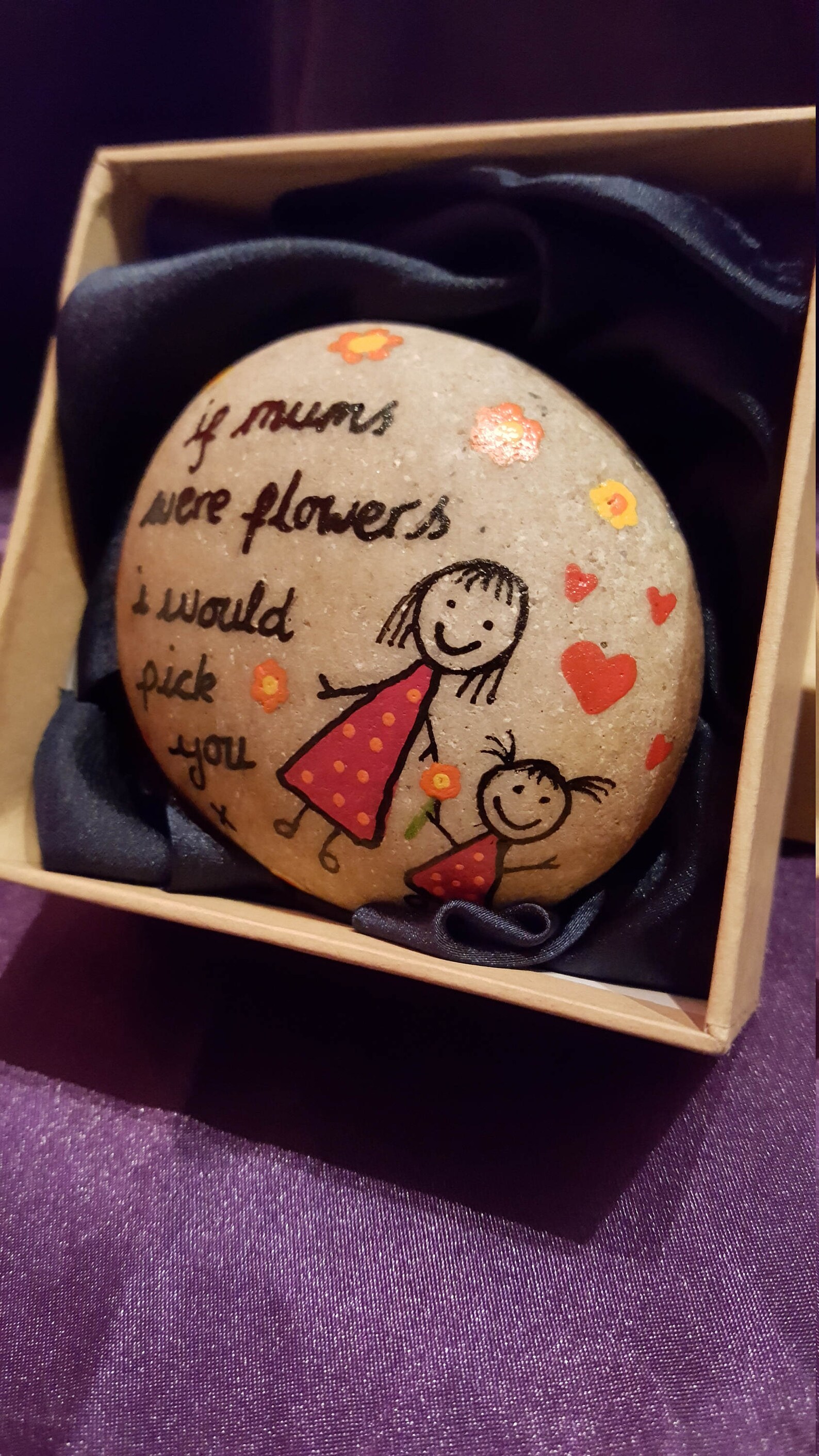 Painted Rocks Gifts for Her Gifts for Mum Pebble Art - Etsy